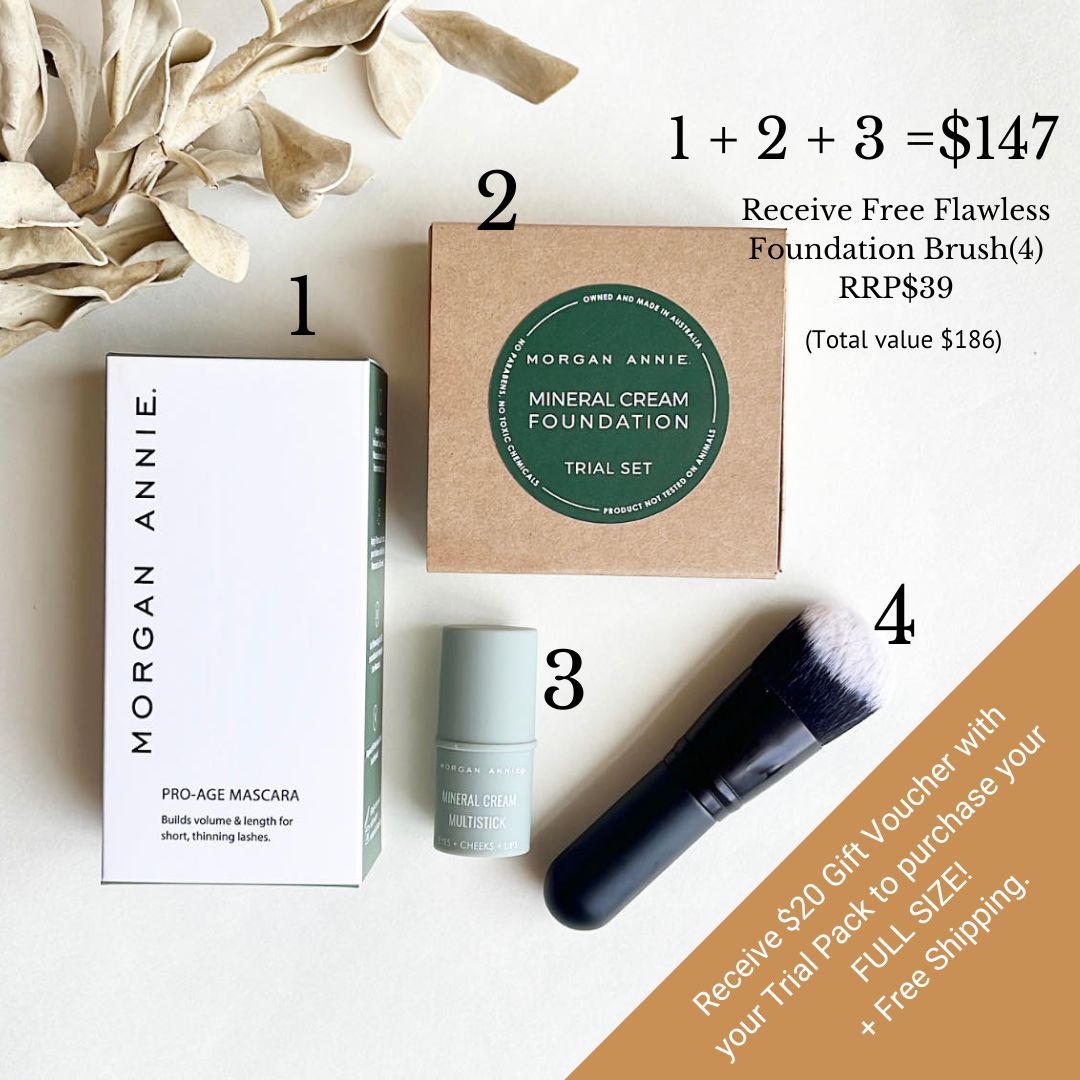 Natural Face Makeup for Mature Skin - Morgan Annie Cosmetics